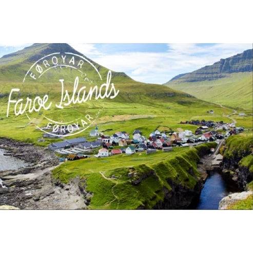 ROBIN RUTH fotomagnet, Gjógv (12) – Solberg Souvenirs ApS